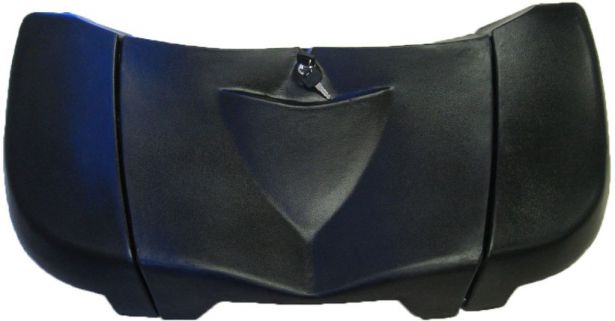 ATV Cargo Box - ATV Storage Box, Front, Black - Multi-National Part ...