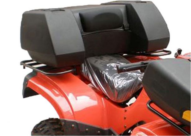 ATV Cargo Box - ATV Storage Box, Rear, Black - Multi-National Part ...
